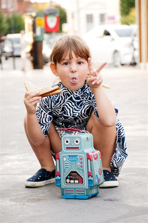 Lunch Bot Robot Lunch Box Made From Colourful Tin