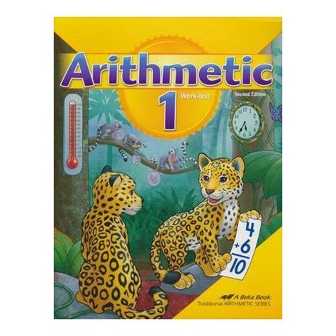 Abeka Arithmetic 1 Work Text New Edition Artofit
