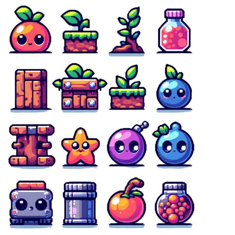 Cute Sprite For Platform Games By Kathgames