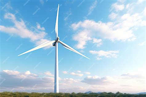 Premium Ai Image Wind Turbine Ai Generated