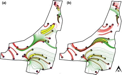 Convergence Zones Of A Homogeneous And B Heterogeneous Models Download Scientific Diagram