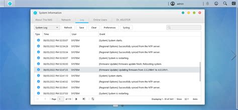 Snapshot And BTRFS Asustor
