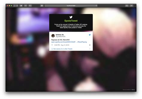 github xdevplatform spotatweet a spotify and twitter api mashup