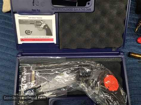 Colt Python Stainless Barrel Magnum NIB Colt SKU PYTHON SP WTS
