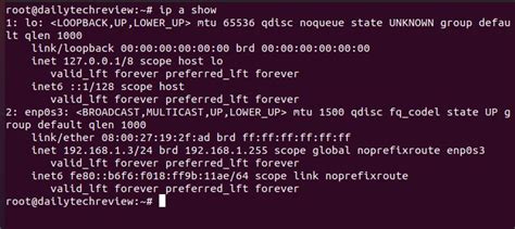 Linux networking commands how to add & change IP & mac address