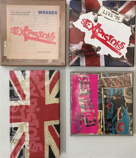 Lot 808 Sex Pistols 7 Cd Box Sets