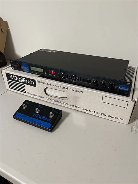 Digitech Dsp 256xl W Footswitch Reverb
