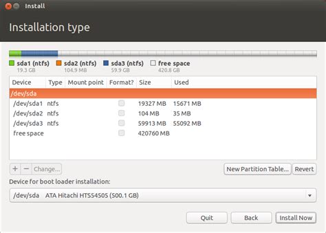 Installation How To Install Ubuntu On Empty Disk Space Along Side Win Ask Ubuntu