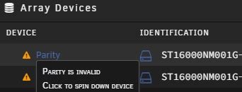 Array Has Failed Devices During Initial Parity Sync General Support Unraid