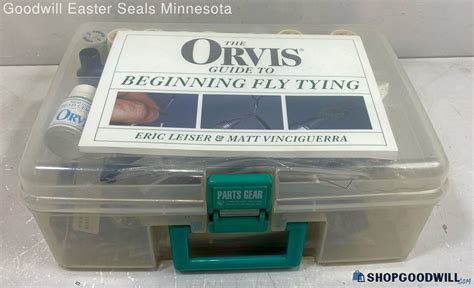Orvis Fly Tying Kitnatural Fur And Feathersbeginners Guide Bookstorage