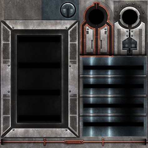 Sci Fi Assets 3d Model 10 3ds Fbx Max Obj Free3d