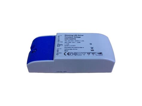 Drivertd 25 Triac Dimmable Led Driver 25w Ip44 1224v Lighting Bay