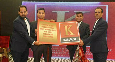 K Max Launches K Max Digital Indian Broadcasting World