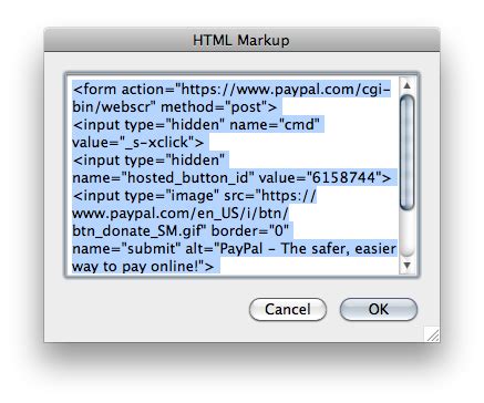 Adding A Paypal Button To Your Site Freeway Softpress Talk