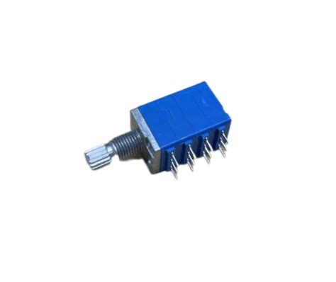 12mm Rv12821b0 Metal Shaft Sealed Potentiometer Four Unit Carbon Rotary