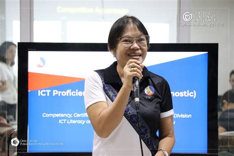 DICT Diagnostic Examination At CISC Building Central Mindanao University