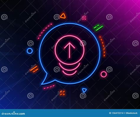 Swipe Up Line Icon Scrolling Arrow Sign Landing Page Scroll Vector Stock Vector