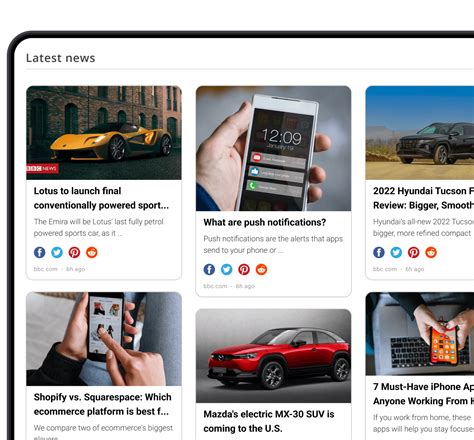 Embed Custom Rss News Widgets To Your Html Website