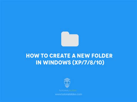 How To Create A New Folder In Windows XP 7 8 10 Computer Basics