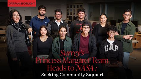 Surreys Princess Margaret Team Heads To Nasa Seeks Community Support