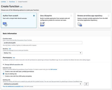Sending Email From Aws Lambda And Ec2 By Michael Whittle The Startup Medium