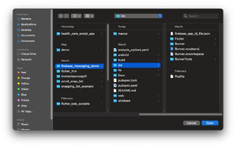 flutter push notifications with firebase cloud messaging