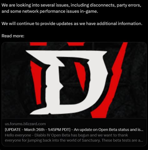 Fix Diablo 4 Network Disconnect Issue