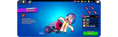 Brawl Stars Bonnie Przewodnik