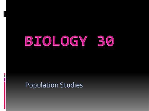 Population Genetics Notes