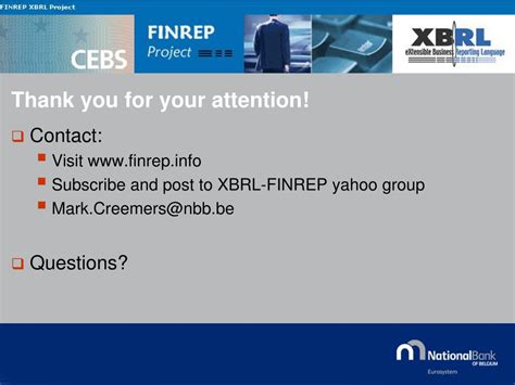 Ppt Finrep Taxonomy Status Powerpoint Presentation Free Download Id441360