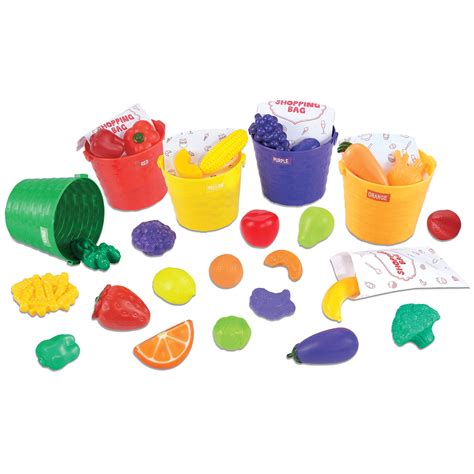 Toy Chef Farmers Market Learning Set Fruits And Vegetables Color Desertcart Egypt