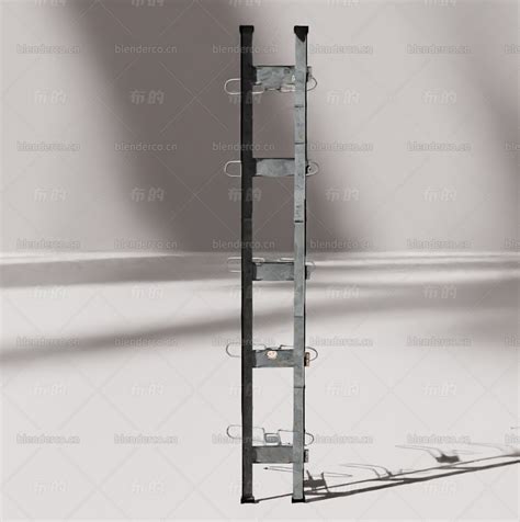 Blender自行车锁架模型blender布的200 Blender布的