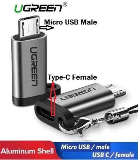 Jual Ugreen Converter Usb Micro To Usb Type C Aluminum Alloy Di Seller Sweet Shop Cengkareng