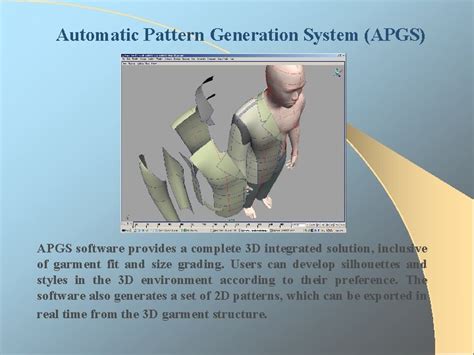 Apgs Automatic Pattern Generation System An Automatic Pattern