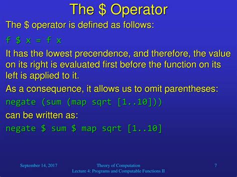 Theory Of Computation Lecture 4 Programs And Computable Functions Ii