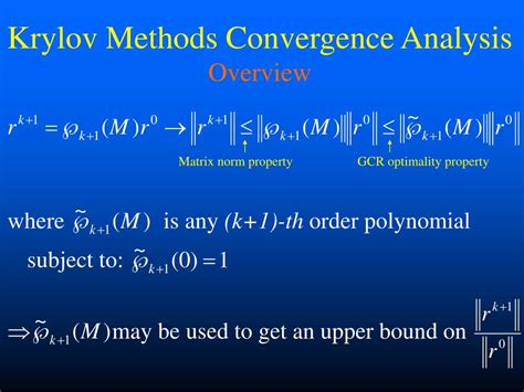 Ppt Krylov Subspace Methods I Powerpoint Presentation Free