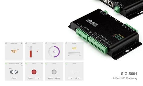 Sig 5601 Eztcp 4 Port Io Gateway To Sollae Cloud Envistia Mall
