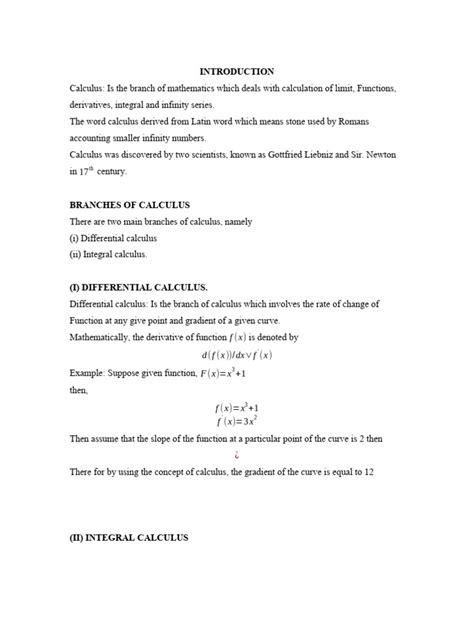Maths Typing Pdf Calculus Derivative