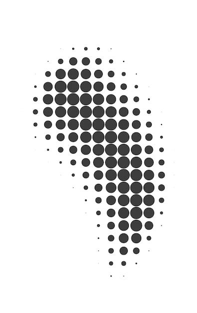 Premium Vector Halftone Gradient Shapes Dots Comic Effect Vector