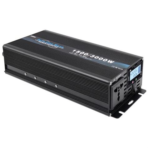 HOULI HPOL0015U 1500/3000Вт (12V) - инвертор с чистой синусоидой для ...