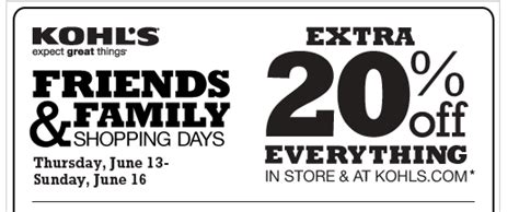 Kohls 20 Off Everything Pass