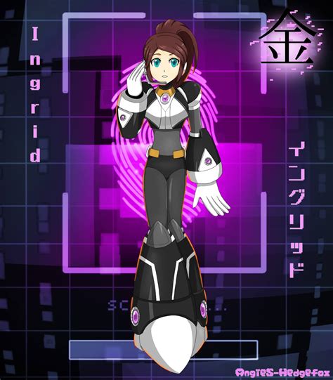Ingrid Mega Man X Dive Style By Angies Hedgefox On Deviantart