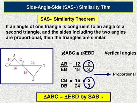 PPT Objectives Use And Apply AA SAS And SSS Similarity Statements PowerPoint Presentation