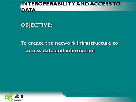 ppt component 1 interoperability and access to data powerpoint