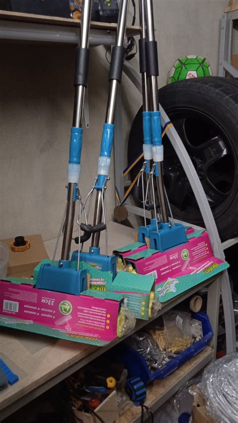 Швабра Гривня Петрівна Швабра для підлоги з телескопічною ручкою 33 см 299 грн Хозяйственный