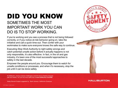 What Is A Good Safety Moment For A Meeting Catalog Library