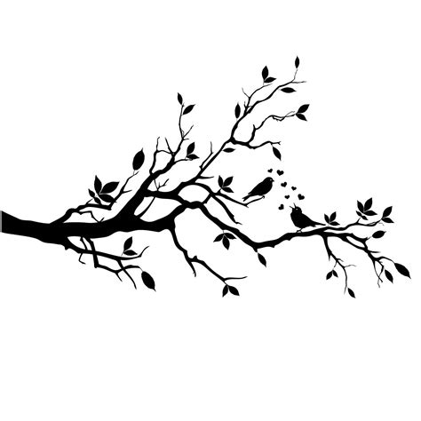 Tree Branch Silhouette Vector At Vectorified Com Collection Of Tree Branch Silhouette Vector