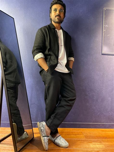 Pic Talk Ram Charan Flaunts An Ultra Stylish Look