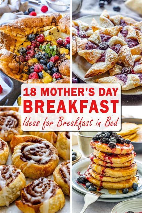18 Easy Mothers Day Breakfast Ideas For Breakfast In Bed Happy Foods