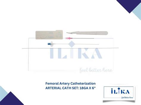 Femoral Artery Catheterization Arterial Cath Set 18ga X 6 6 Fr At ₹ 1599 Piece In Surat